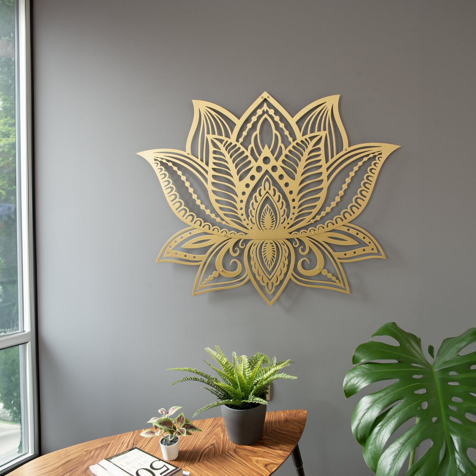 Lotus Mandala Duvar Tablosu – morimora.com