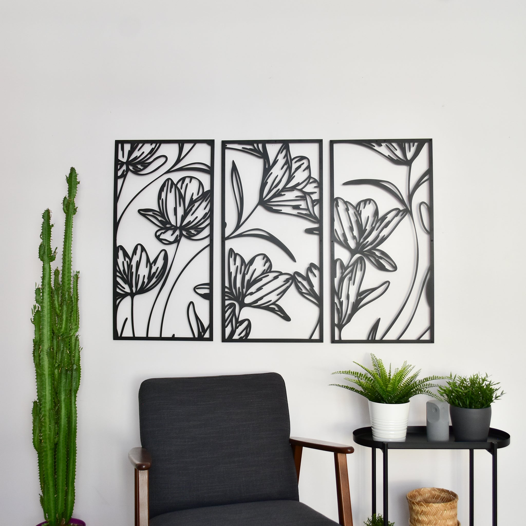 Poppy Frame Metal Duvar Dekoru – morimora.com